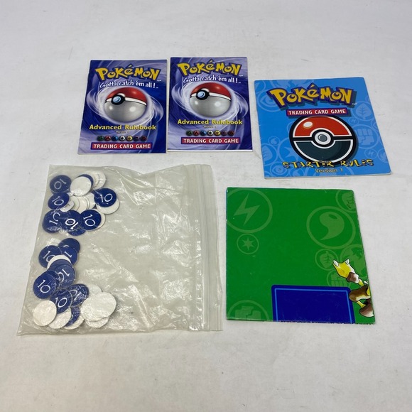 Toys | Pokemon Starter Rules Rulebook Version 1 Pamphlet Tcg Starter ...